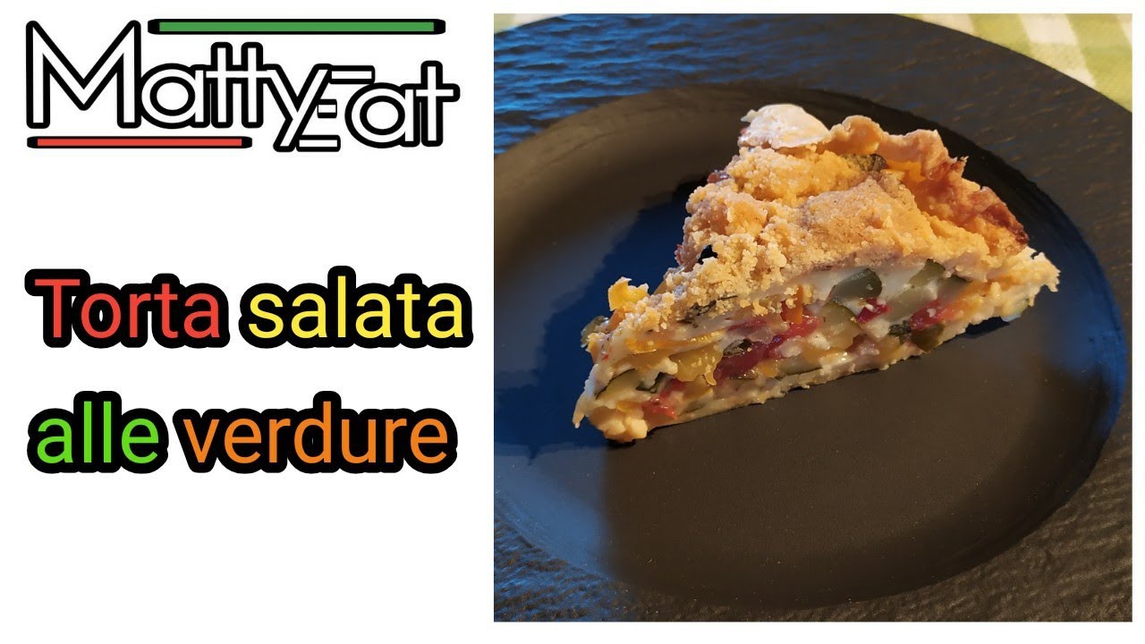 Torta salata con verdure - YouTube