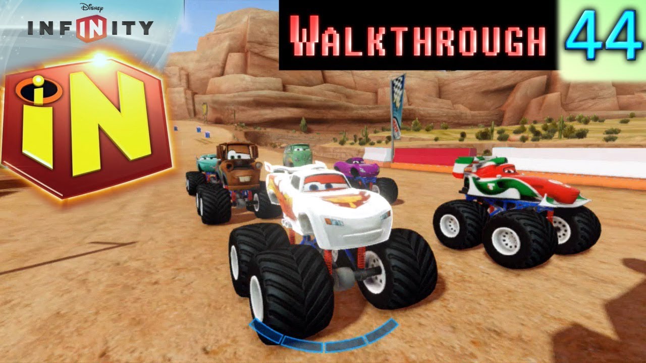 Disney Infinity Monster Truck Race Hard Difficulty Featuring Lightning ...