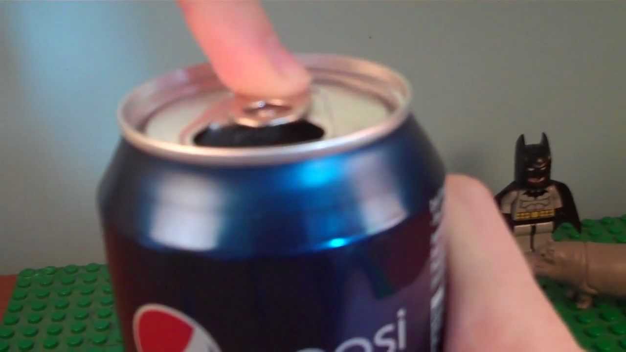 How To Open A Can Of Pepsi - YouTube