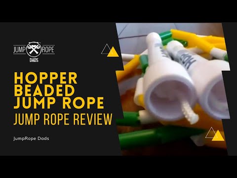 Jump Rope Review: Hopper Jump Ropes Short Handle Beaded Rope - YouTube