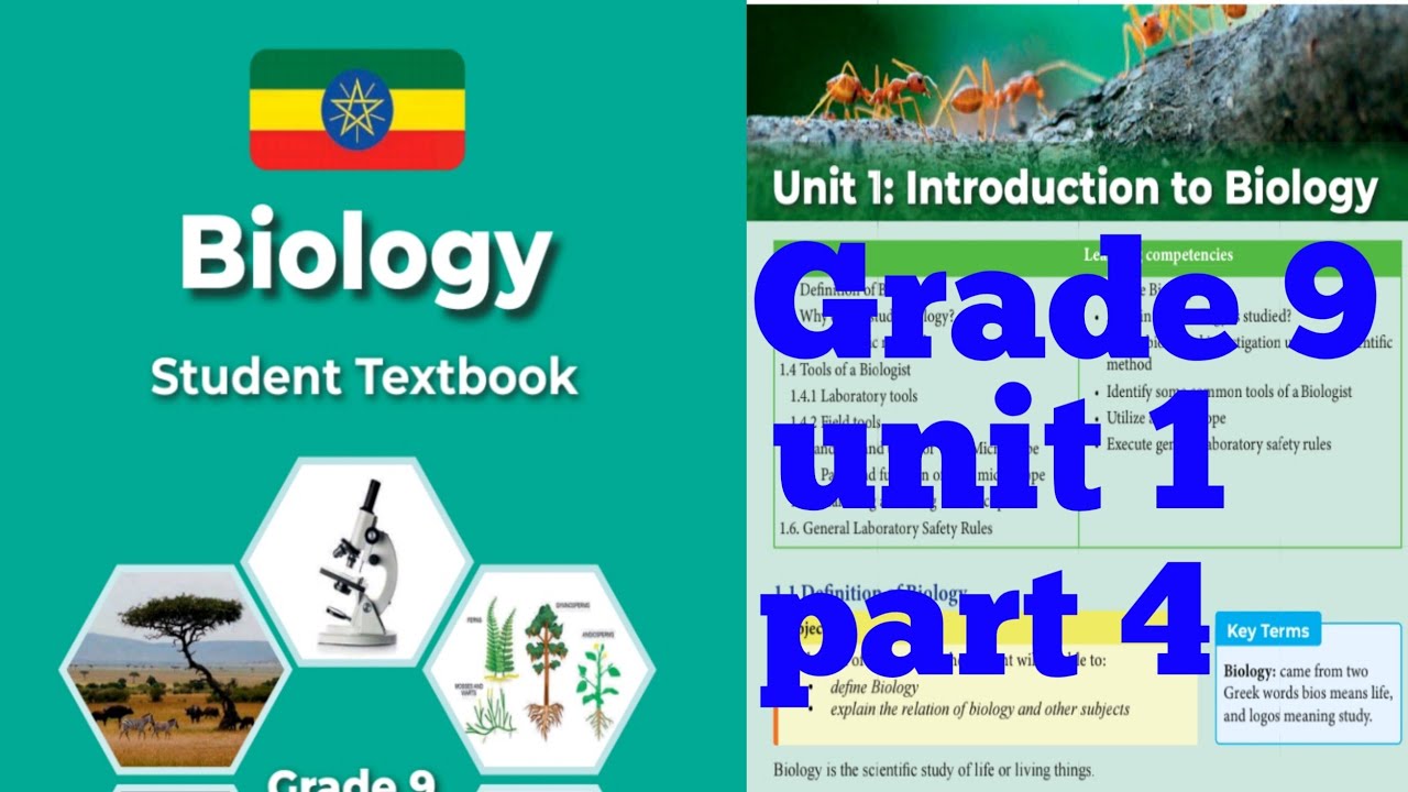 Biology grade 9 unit 1 part 4 / in afaan oromoo - YouTube