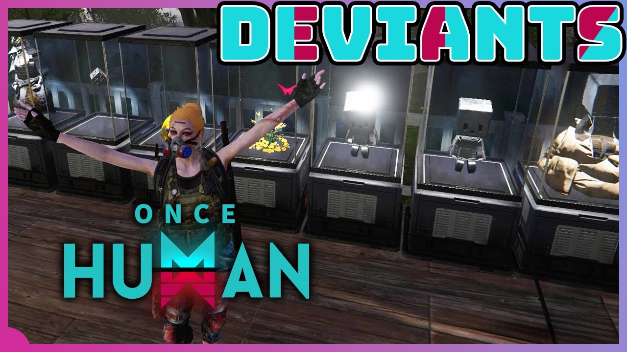 👾 Farmeo PASIVO en Once Human (con varios DEVIANTS) 😜 - YouTube