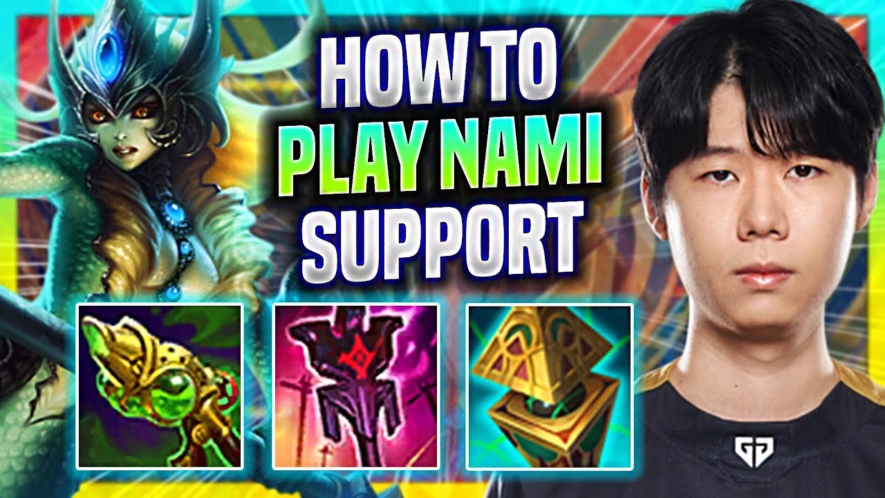 LEARN HOW TO PLAY NAMI SUPPORT LIKE A PRO! - GEN Lehends Plays Nami ...