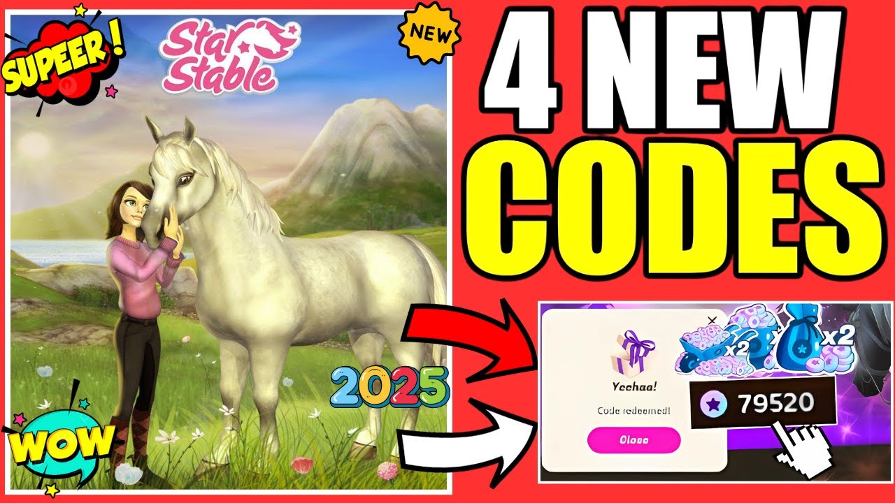 *MAY NEW CODES* STAR STABLE HORSES REDEEM CODES 2025 - STAR STABLE CODES 2025 - STAR STABLE ...