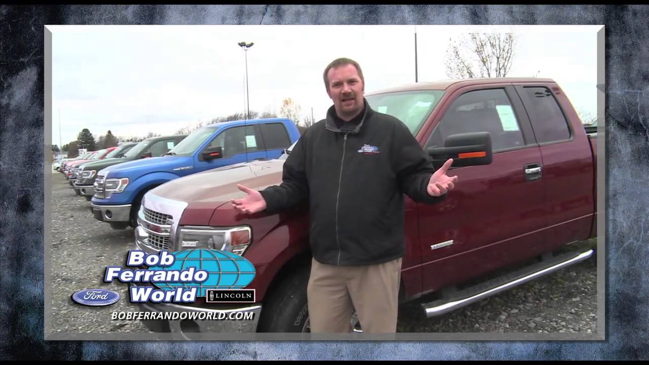 Bob Ferrando Ford Truck Month November 2014 - YouTube