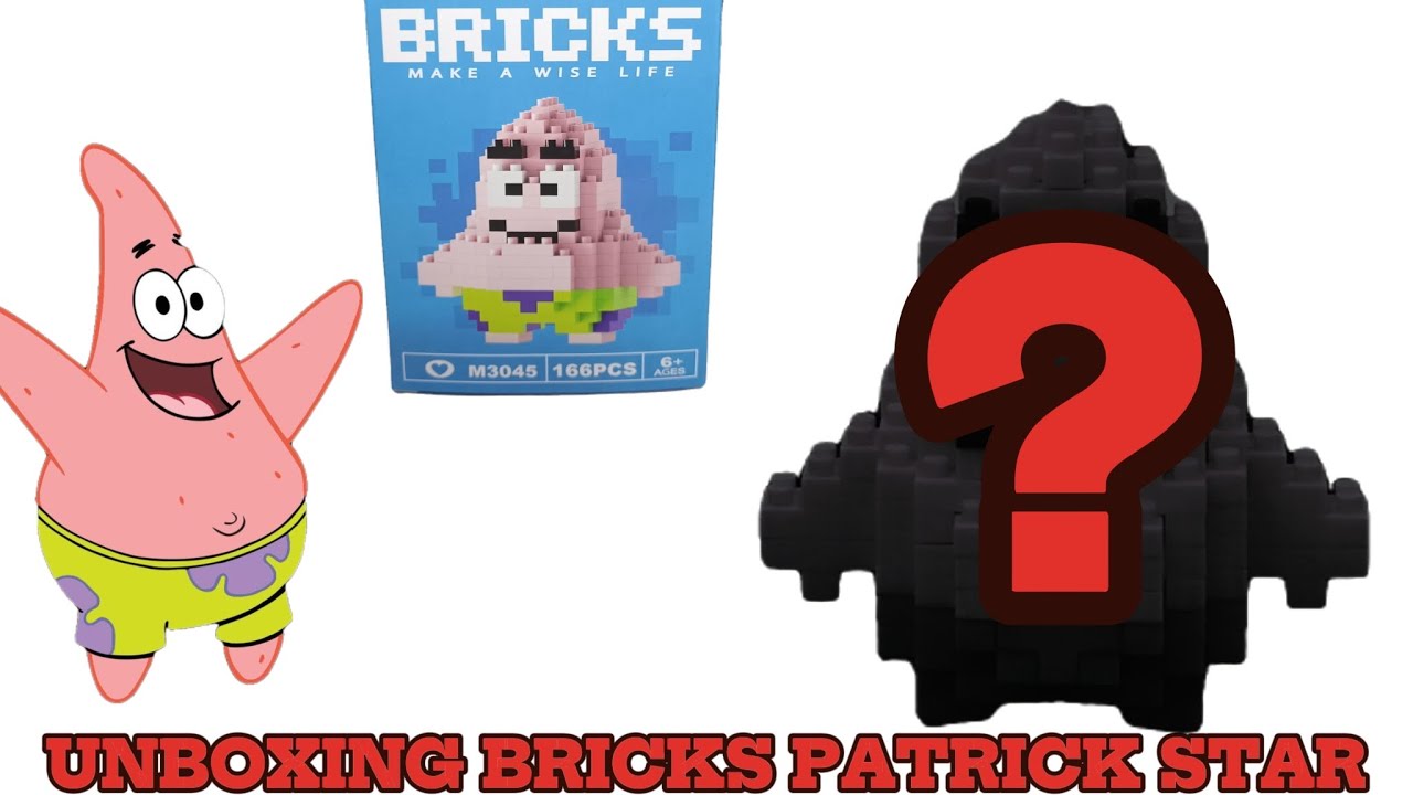 UNBOXING BRICKS | PATRICK STAR 166PCS | AYO KITA BUAT!!! - YouTube