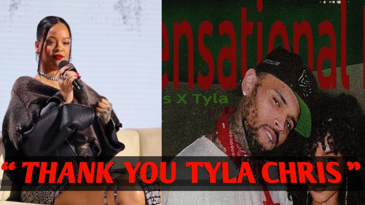 Rihanna's heartfelt thank you to Chris Brown and Tyla For their support ...