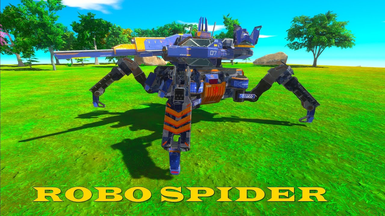 Robo Spider Against Every Boss Team - YouTube