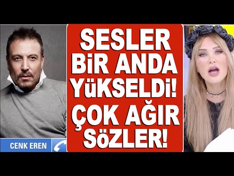 Cenk Eren Seren Serengil canlı yayında birbirine girdi! Sesler çok yükseldi!!!