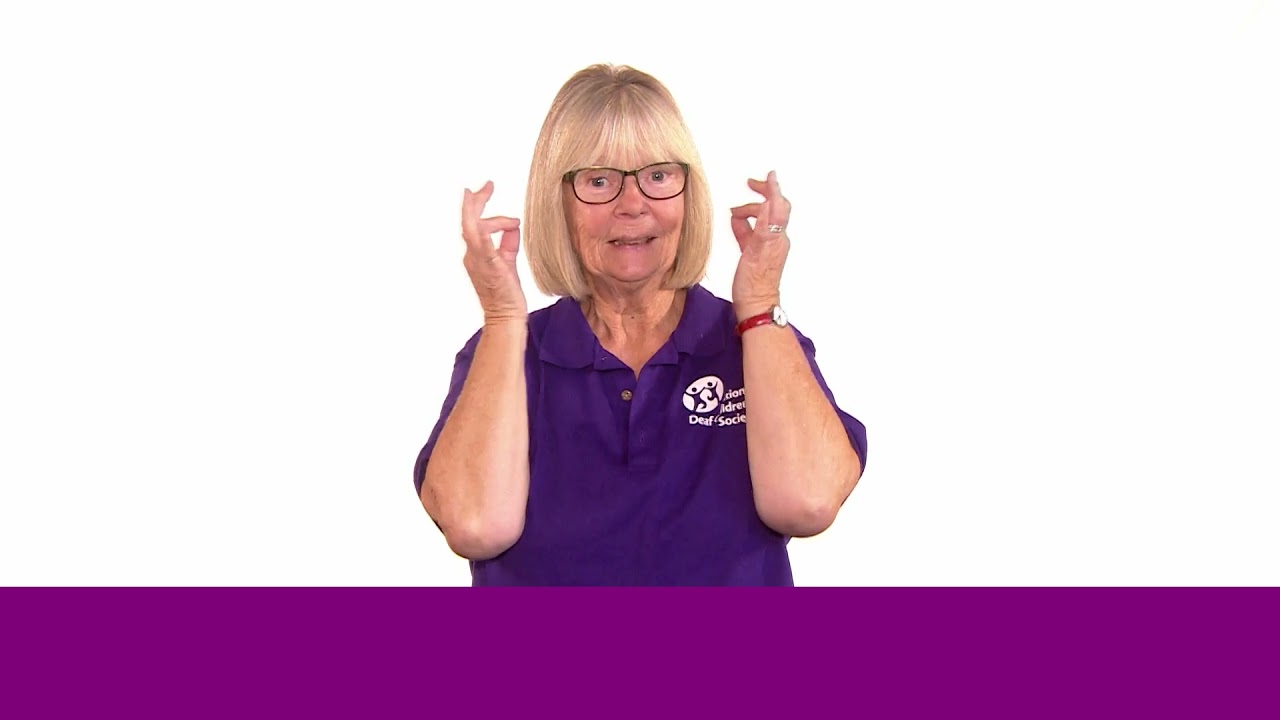 British Sign Language (Northern Ireland) signs for Halloween - YouTube