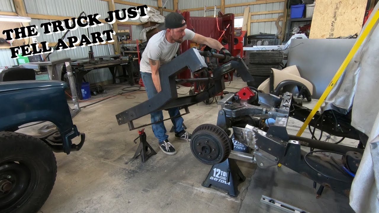 Chevy S10 Backhalf with 5 Link Install, and its Mininats week! - YouTube