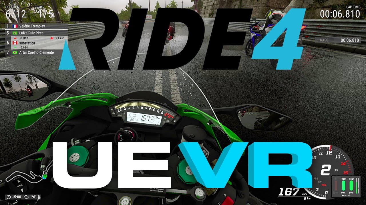 Sports Bike Simulator in VR - RIDE 4 - praydog UEVR - YouTube