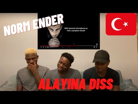 NIGERIANS REACTING TO NORM ENDER | Alayına diss | Türkçe rap reaksiyon | (Türkçe altyazı)