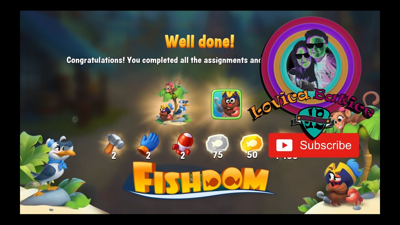 Fishdom - New Story Event - Island Adventure - Building an Inn - Whole ...