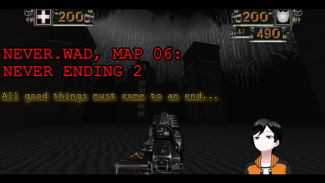 Doom 2 | NEVER, map 06: Never ending 2 | They're tracking me by the sky-floor grid! - YouTube