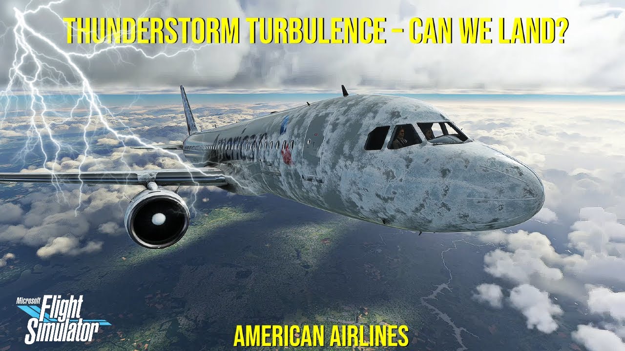 High Winds & Heavy Rain Flight🌩️| NEW YORK TO HOUSTON | American ...