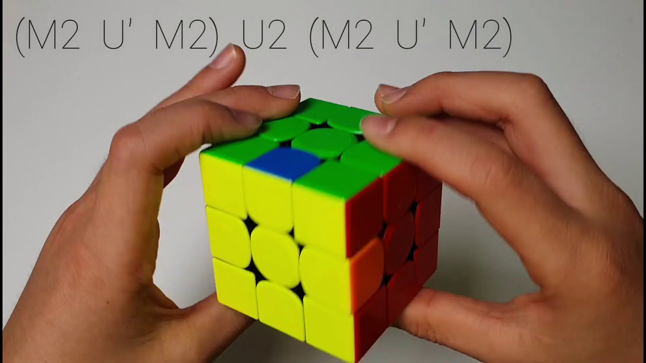 PLL H펌, Z펌 알고리즘, 핑거트릭(CFOP) - YouTube