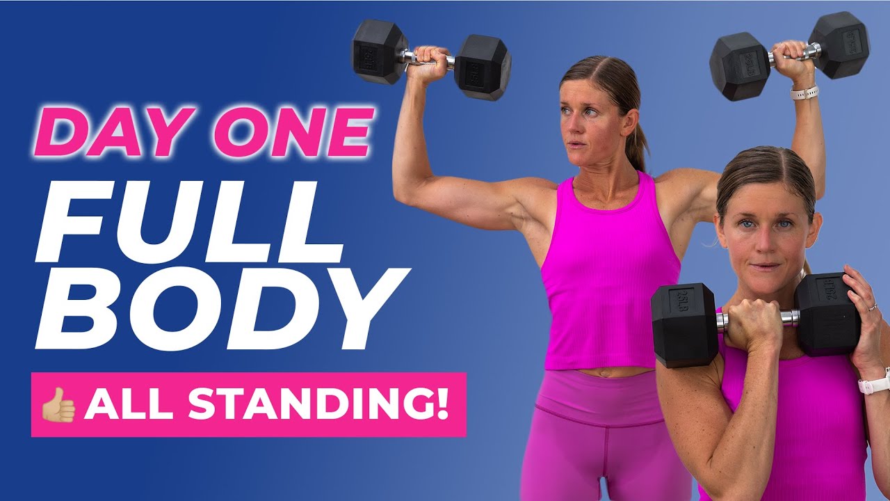 Perform 20 Day 1: 20-Minute Full Body (Dumbbell Strength) - YouTube