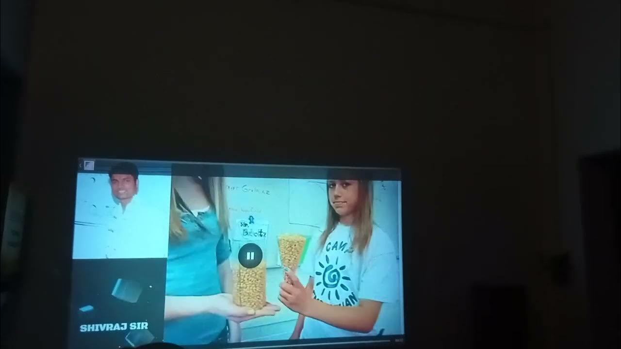 class math teaching by projector - YouTube