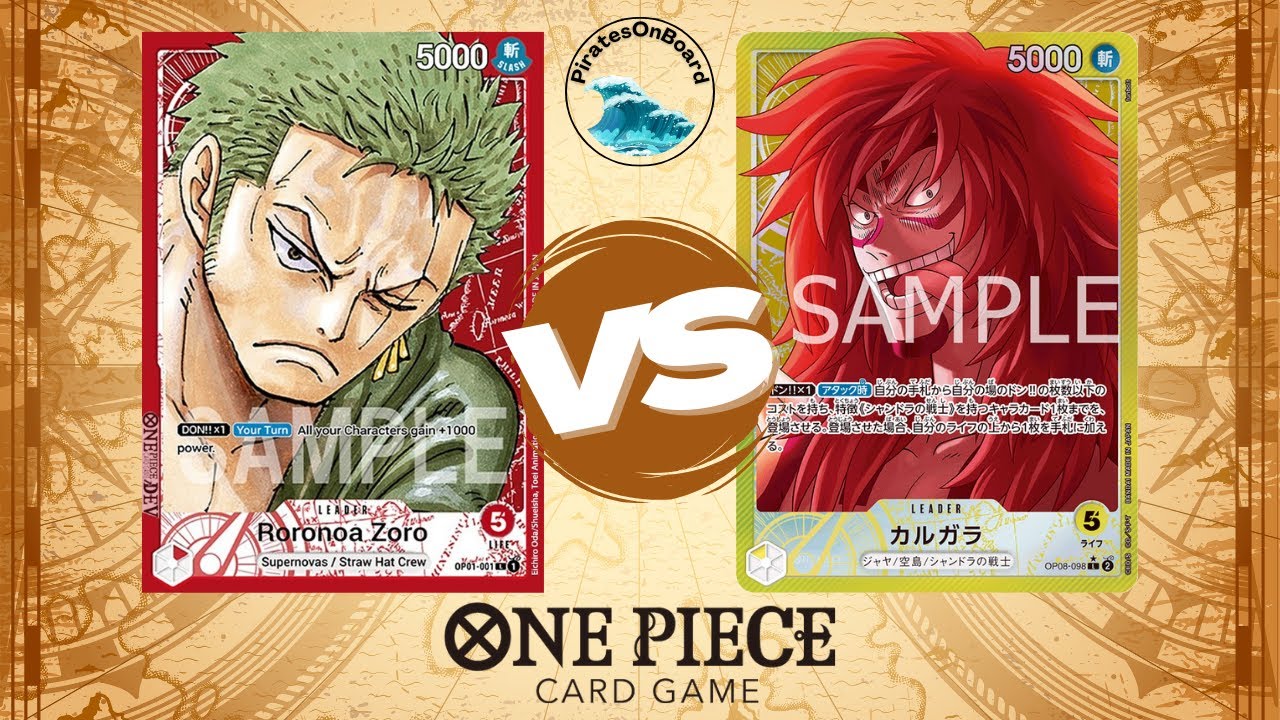 [ OP08 ] Zoro VS Kalgara | One Piece Card Game Simulator - YouTube