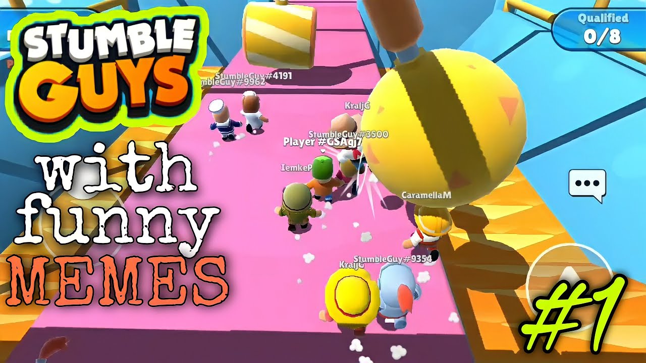 STUMBLE GUYS | STUMBLE GUYS WITH FUNNY MEMES | STUMBLE GUYS GAMEPLAY ...