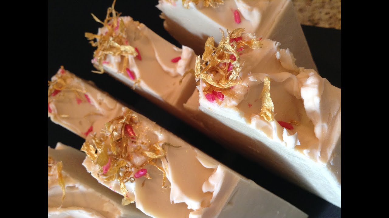 Making and Cutting Thai Sticky Rice Soap - YouTube