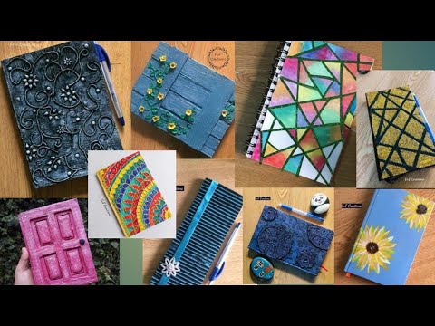 DIY | DIARY COVER DESIGN | NOTEBOOK DECORATION IDEAS | BULLET JOURNAL ...