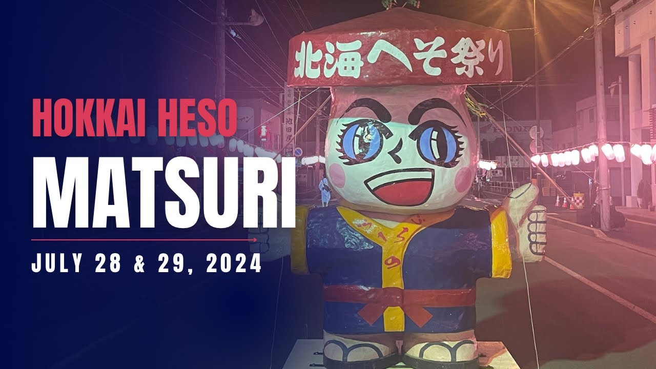 Hokkai Heso Matsuri 2024 // Furano, Hokkaido, Japan - YouTube