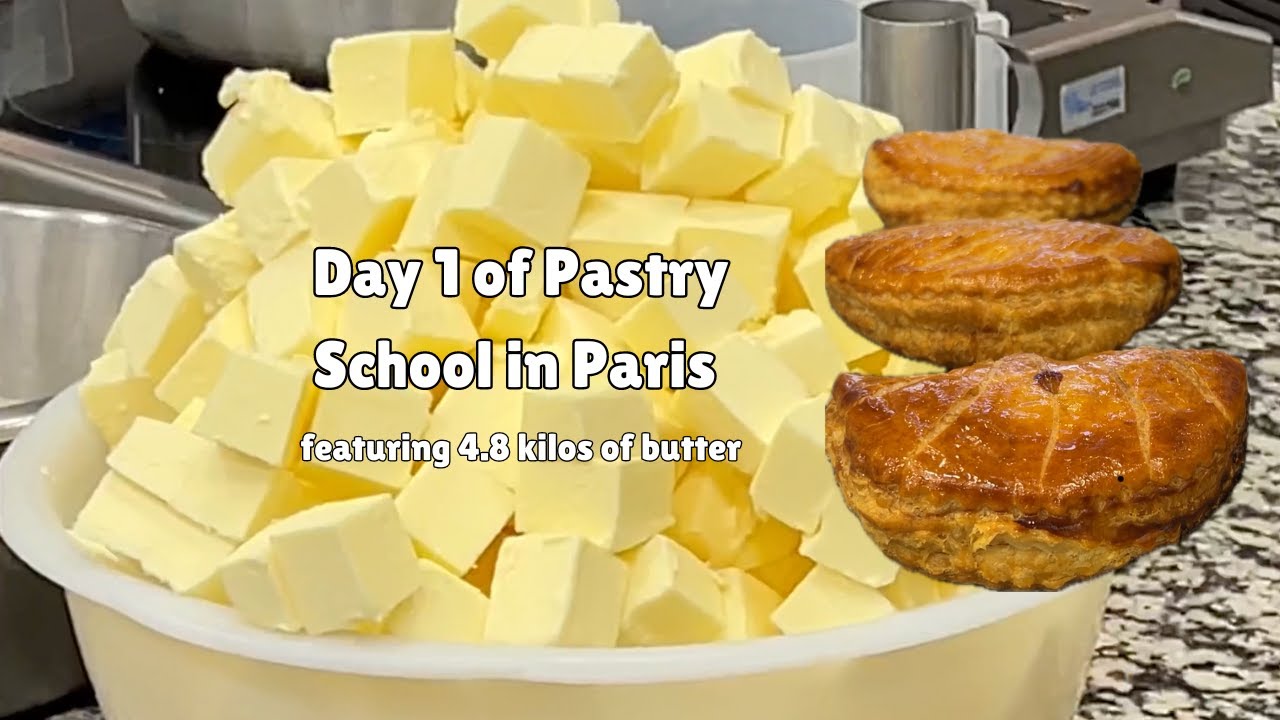 Day 1 of Pastry School in Paris - YouTube