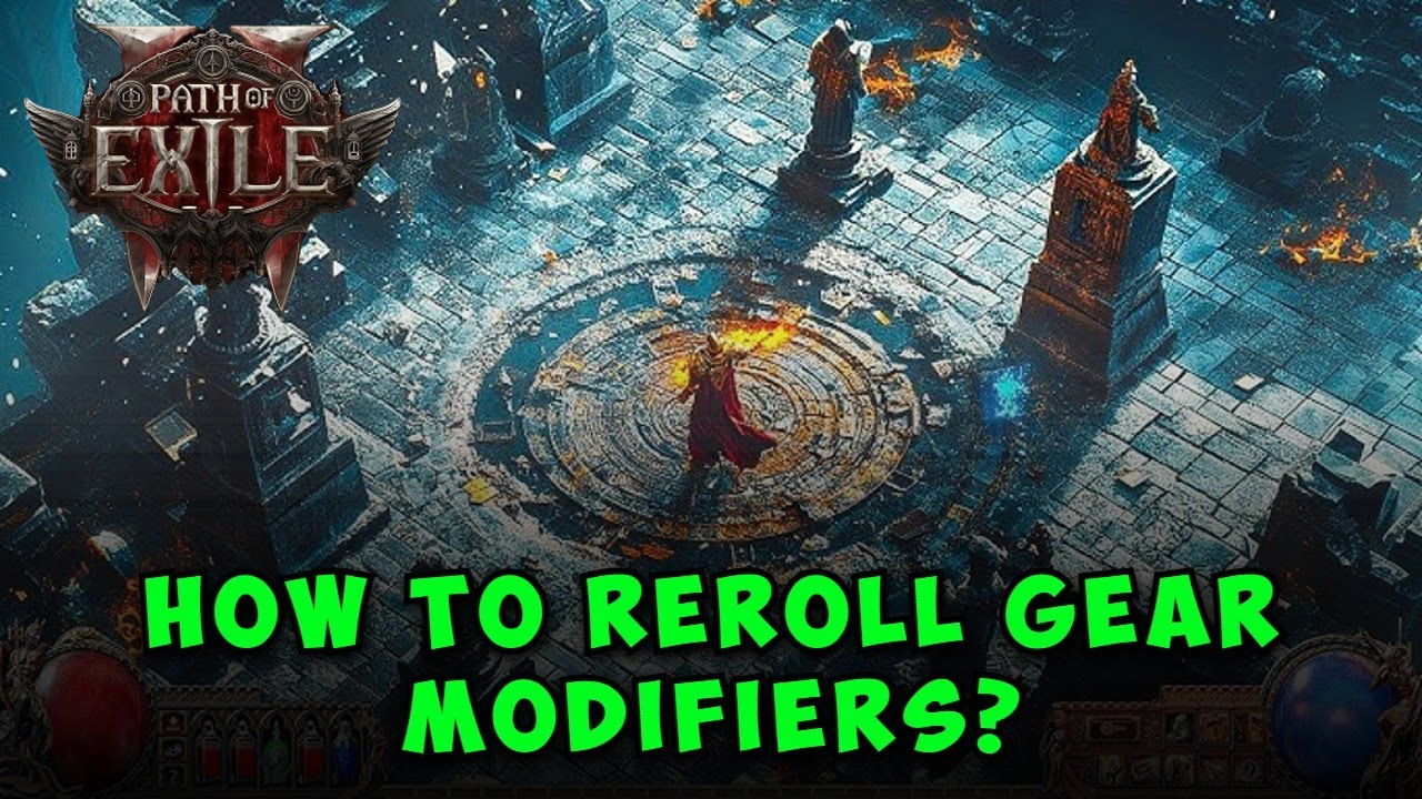 How to Reroll Gear Modifiers in Path of Exile 2 - YouTube