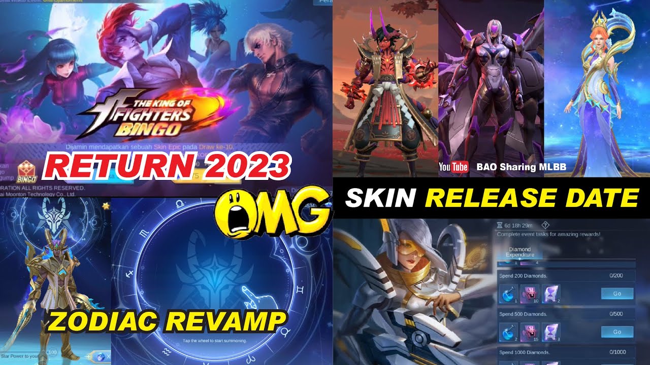 MLBB KOF Event Return | Dyrroth January Collector | Leomord Abyss New ...