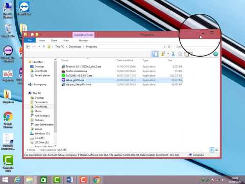 STEP PEMASANGAN SQL ACCOUNTING DAN SQL POS - YouTube