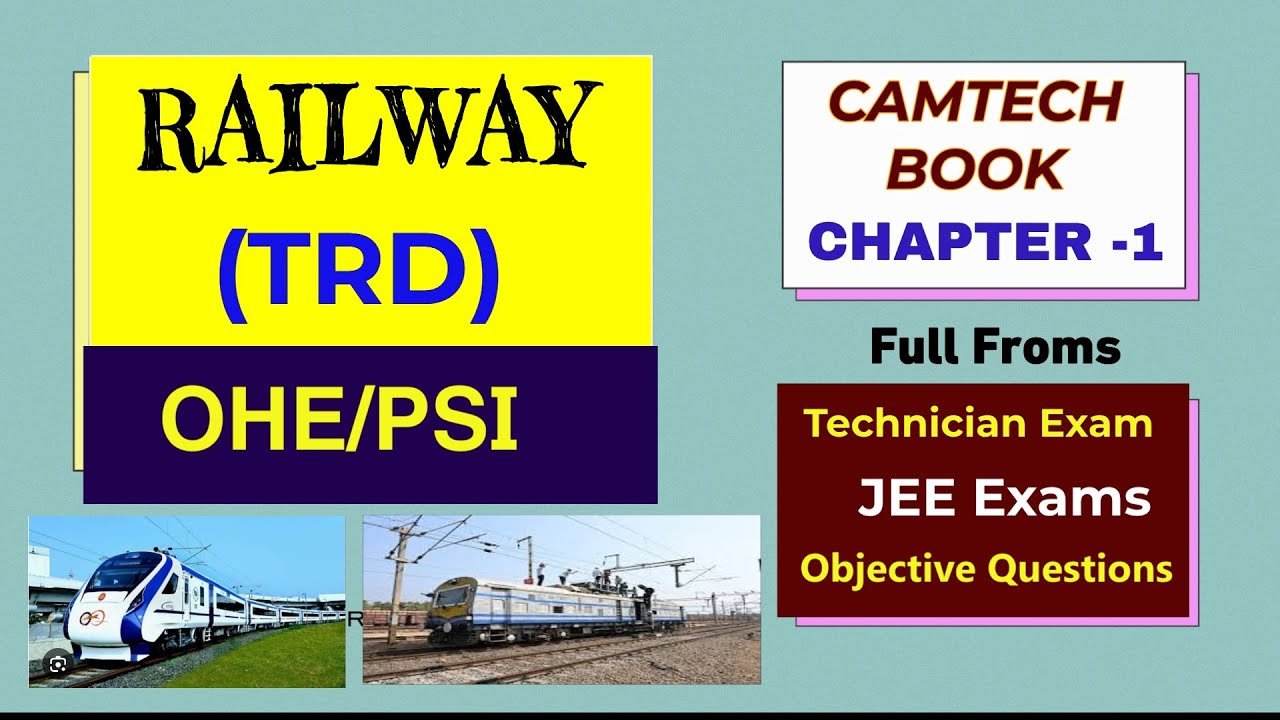Camtech Book Chapter -1 Full From Questions 1to 46 #trd #camtech #ohe ...