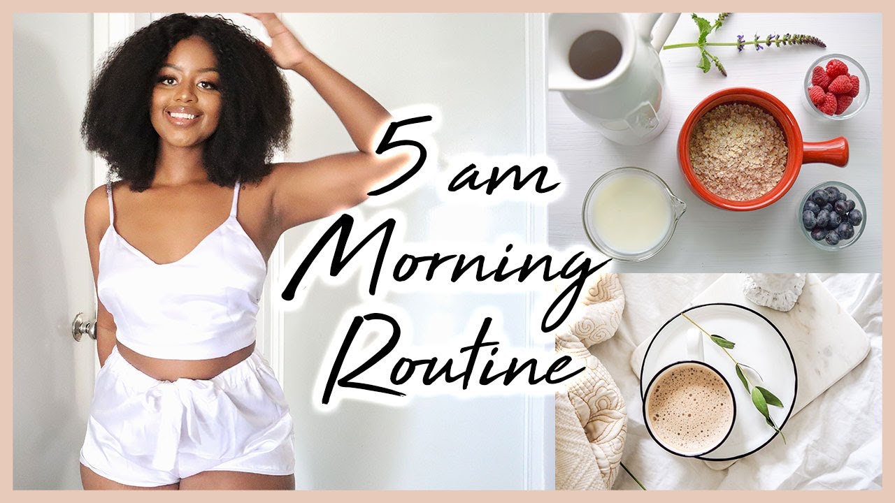 Waking up at 5am in winter | My 5am morning routine 2020 - YouTube