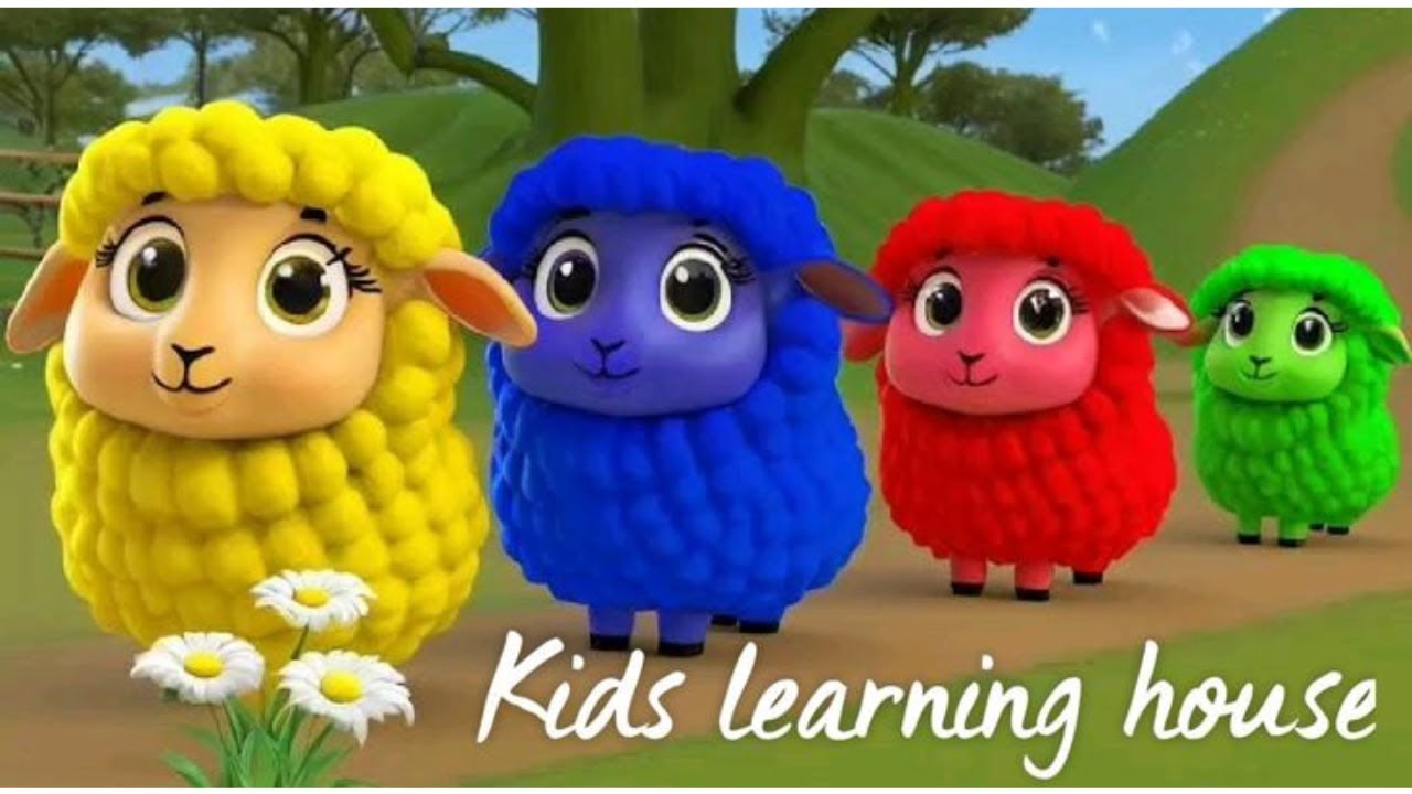 Sheep on the Hill | Cute and Fun Sheep Song for Kids 🐑🌈 - YouTube