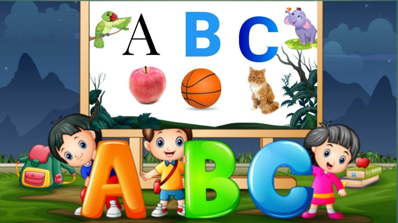 ABCD For Kids Video | Abcd image video for children | Abcd learning ...