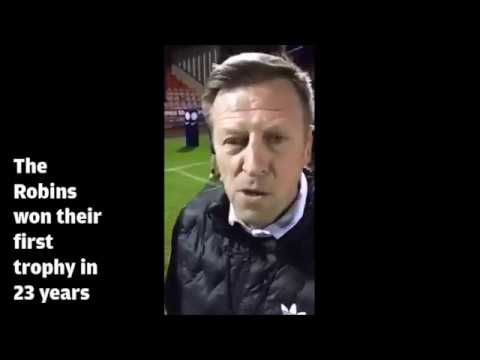 Bracknell Town FC Mark Tallentire interview - YouTube