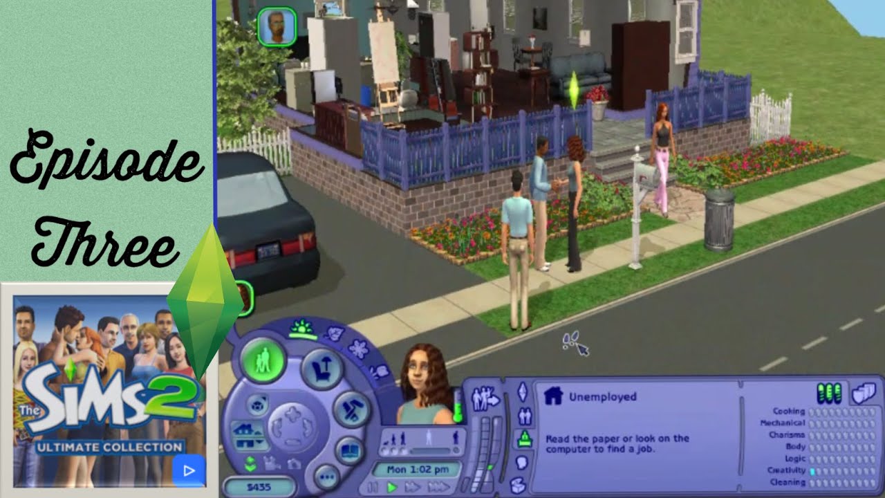 Skills seem to be easier to level up!! | The Sims 2 | Episode 3 - YouTube