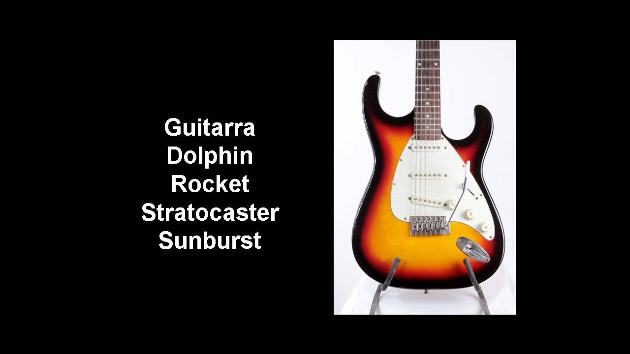 Saga 2: Guitarra - Dolphin - Rocket - Stratocaster - Sunburst - Barata ...