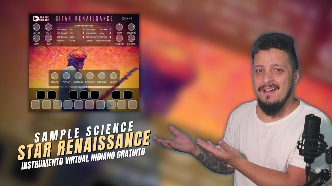 Sitar Renaissance - Instrumento Virtual Indiano Gratuito da Sample Science - YouTube