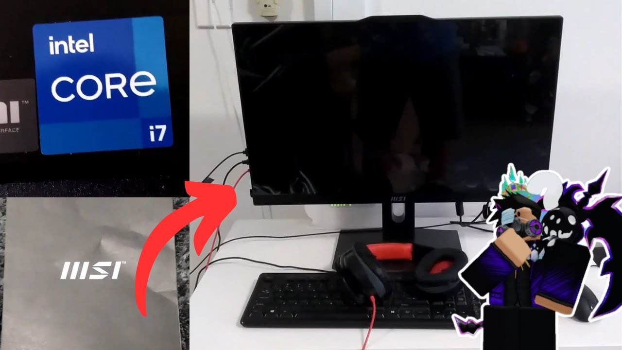 OUR BRAND NEW PC IS HERE + TESTING ROBLOX ON IT (INTEL CORE i7) - YouTube