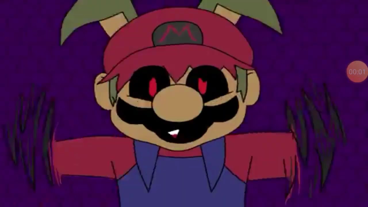 FNaS Maniac Mania Nightmare Mario Jumpscare - YouTube