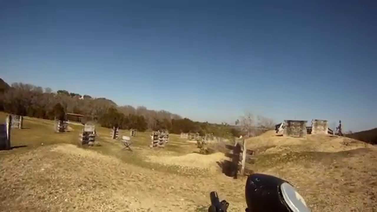 Paintball at BLORA with GoPro - YouTube