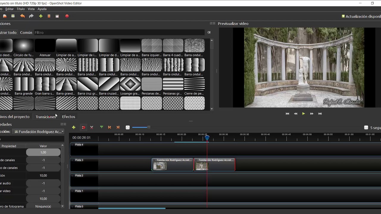Videotutorial Openshot 01 vídeo con 5 fotos - YouTube
