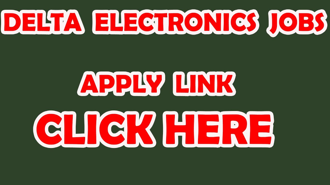 HOSUR DELTA ELECTRONICS JOB APPLY LINK | STS HOSUR - YouTube