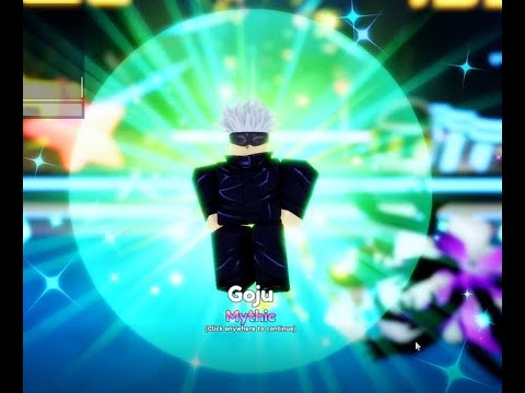 Summoning For The NEW *MYTHICAL* GOJO || Anime Adventures Roblox ...