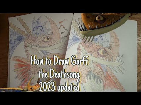 How to draw the Deathsong Garff 2023 updated version of mine! Tutorial ...
