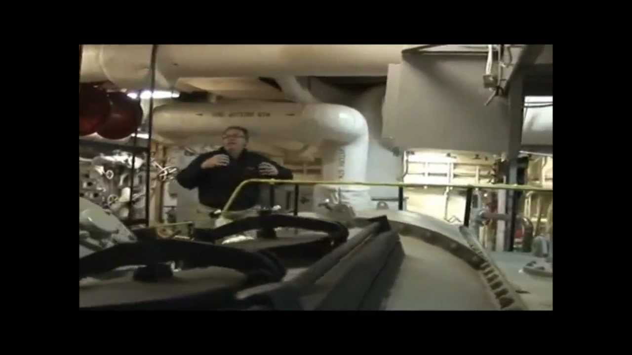 Preview of Upcoming Battleship Wisconsin Interior Tour Areas - YouTube