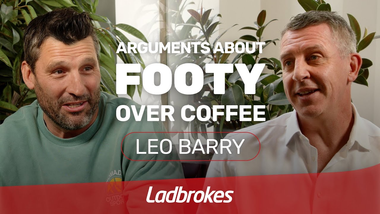 Arguments About Footy Over Coffee: Leo Barry - YouTube