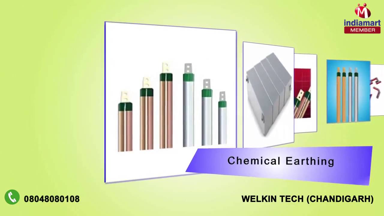 Chemical Earthing Material by Welkin Tech, Chandigarh - YouTube